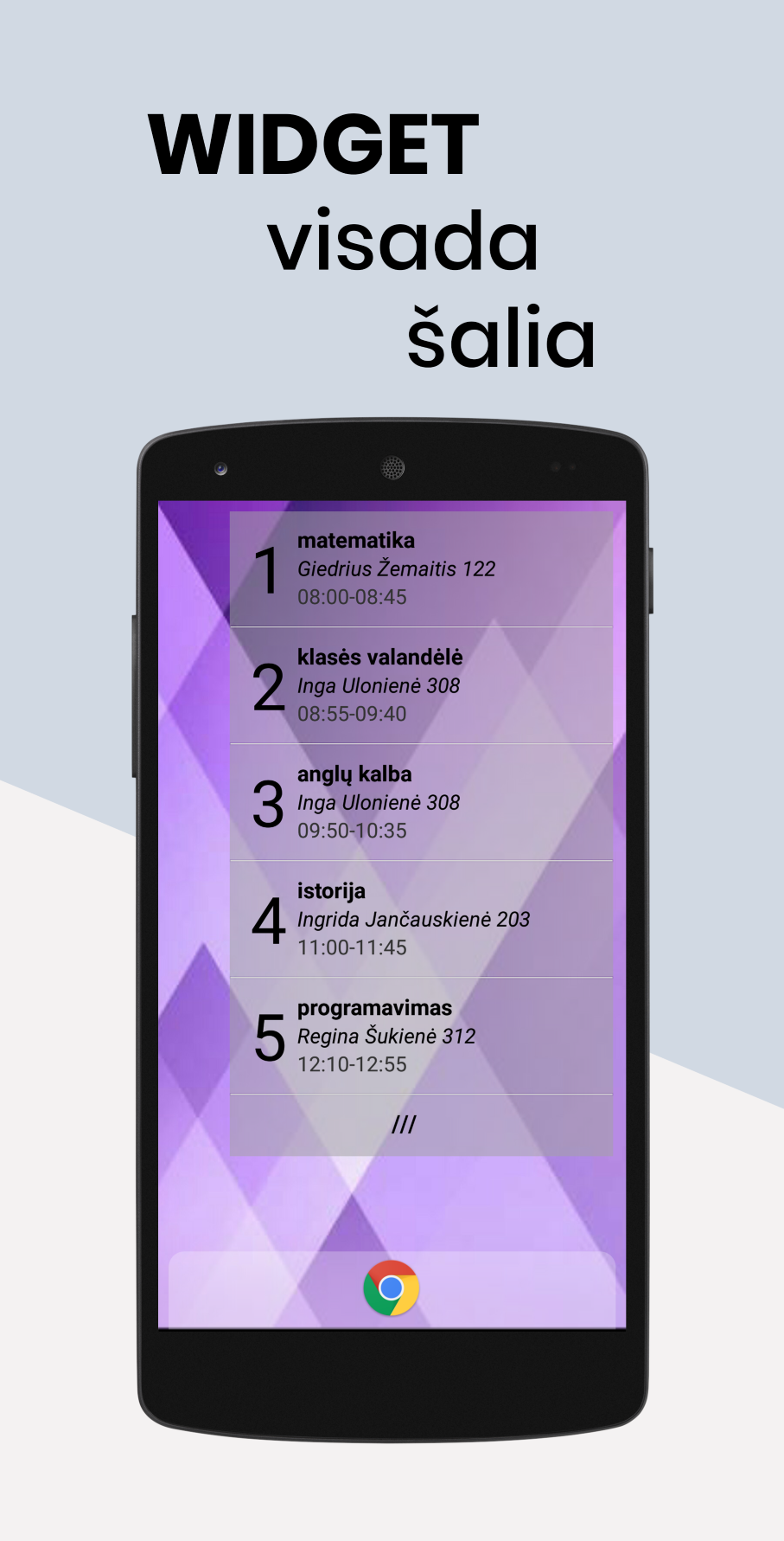 GVG Tvarkaraščio Programa